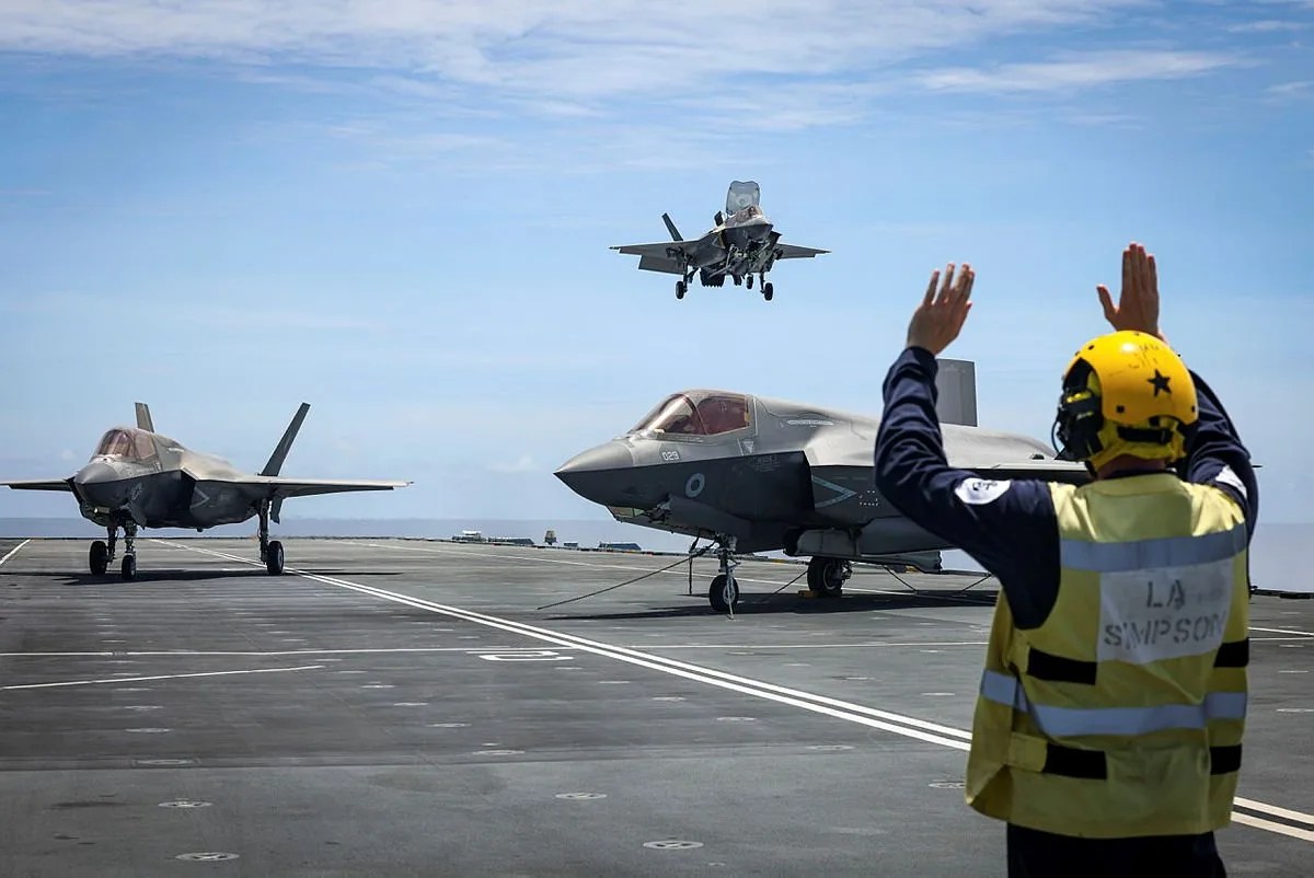 British F-35B Fighters Conduct Operations with Japan’s JS Kaga in ...