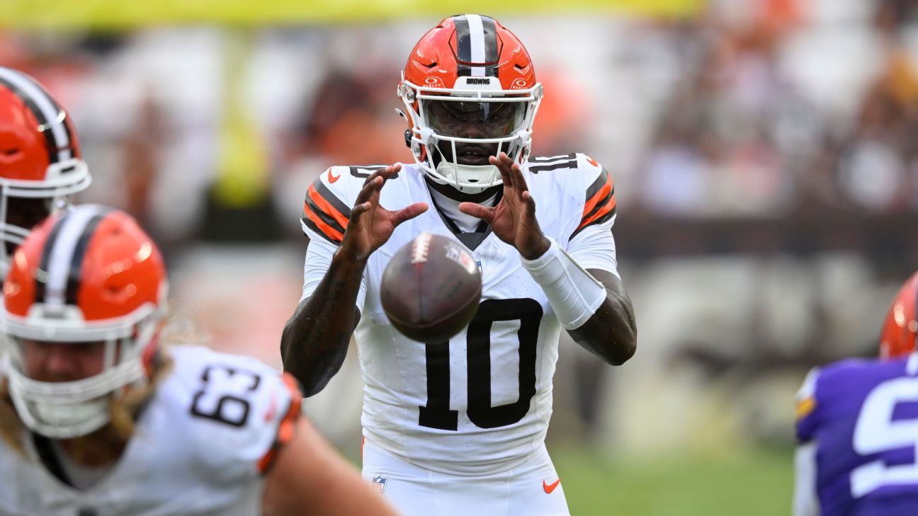 Cleveland Browns Sign Quarterback Tyler Huntley Amid Injury Concerns ...