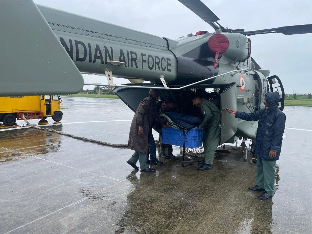 Indian Air Force Launches Rapid Relief Operation in Flood-Affected ...
