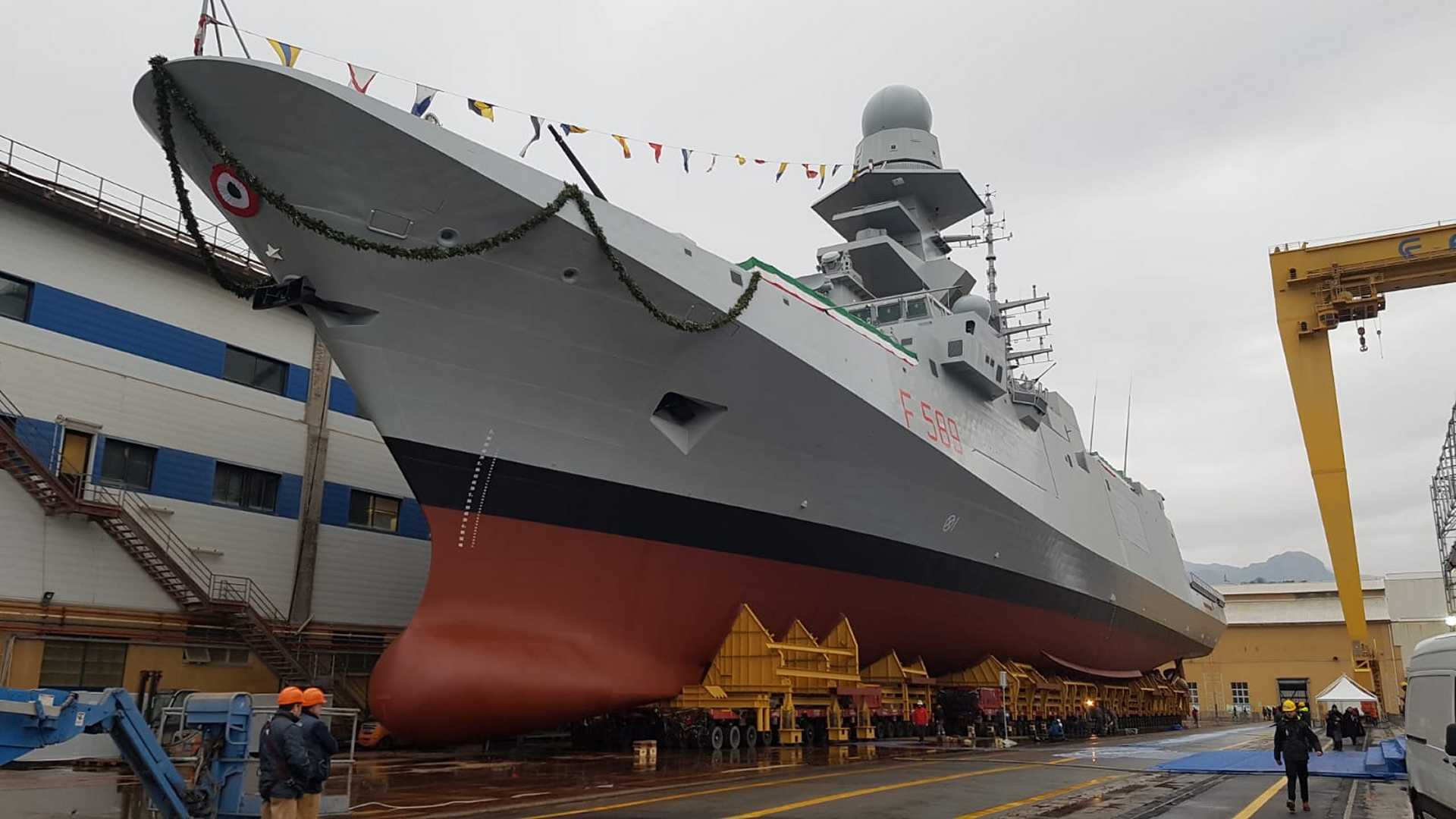 Italian Navy Takes Delivery of Final FREMM-class Frigate Emilio Bianchi ...