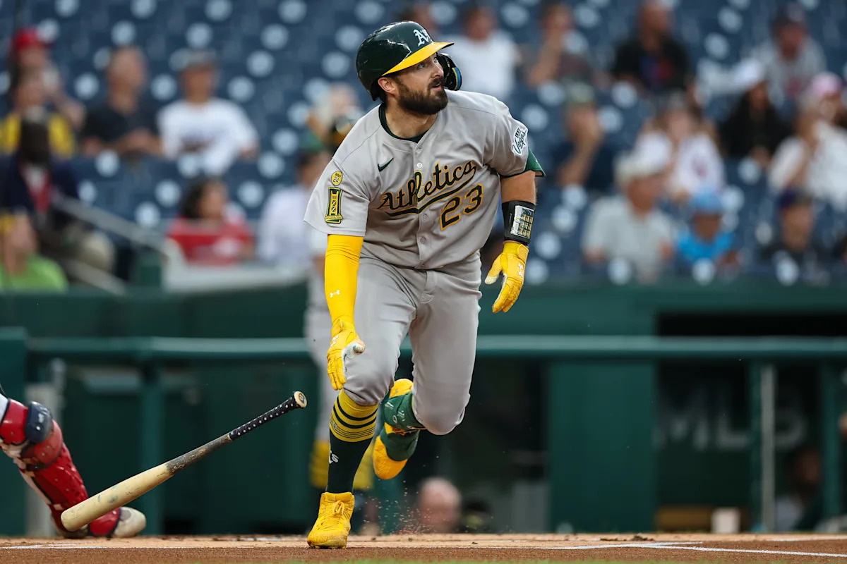 Shea Langeliers Makes History with Three Homers in First Leadoff ...