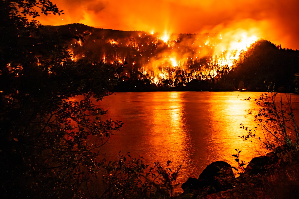 Wildfire Near Cameron Lake Causes Evacuations and Alarming Conditions ...