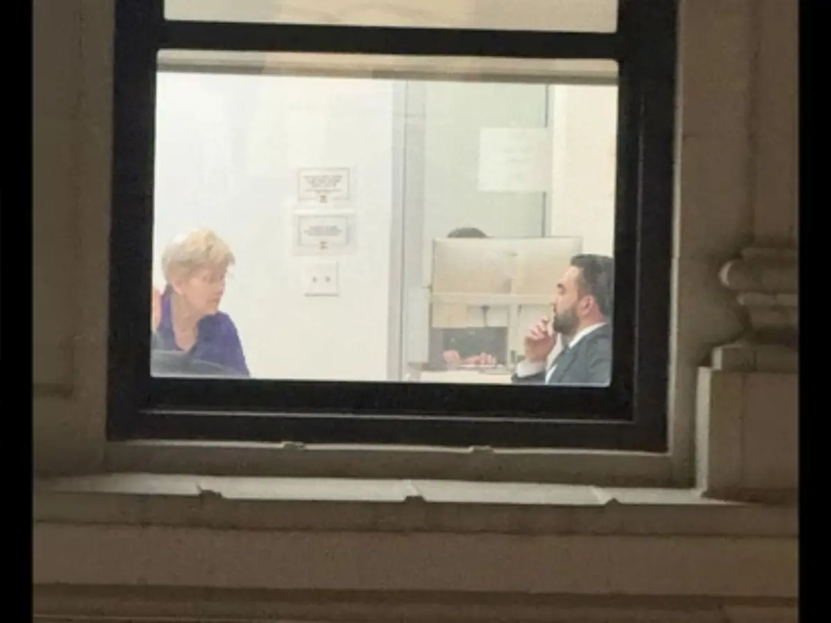 Zohran Mamdani's Meeting with Elizabeth Warren Sparks Internet Buzz ...