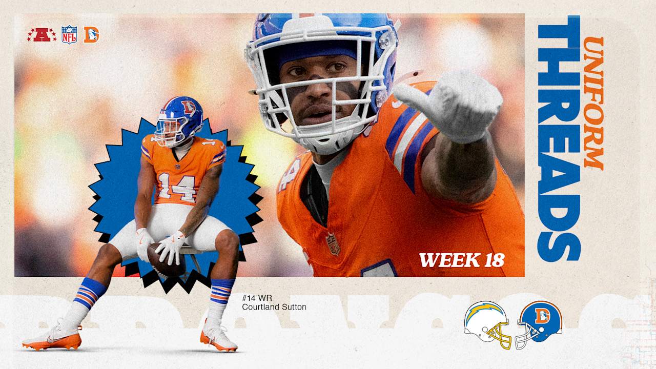 Broncos to Wear Throwback Jerseys in Regular-Season Finale Against ...