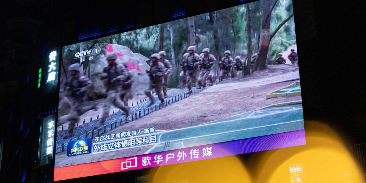 China Conducts Large-Scale Military Exercises Around Taiwan as a ...