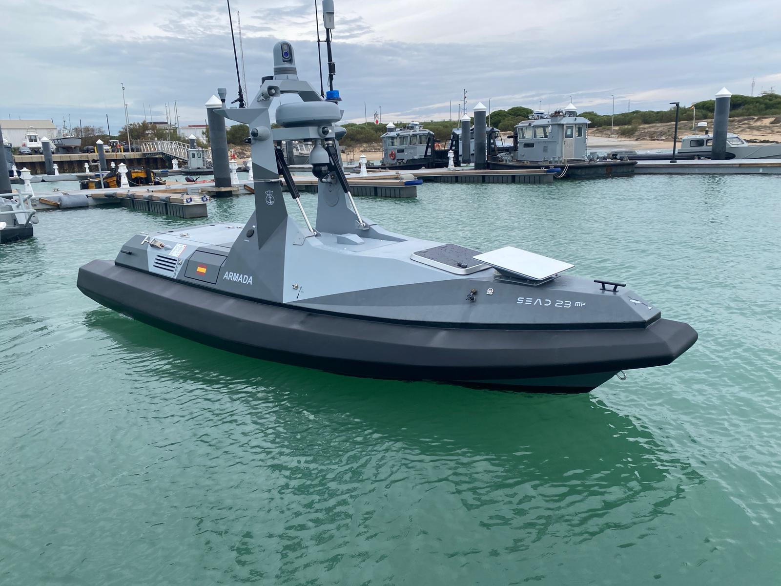 Spanish Navy Launches First Unmanned Surface Vessel, the Sead 23 ...