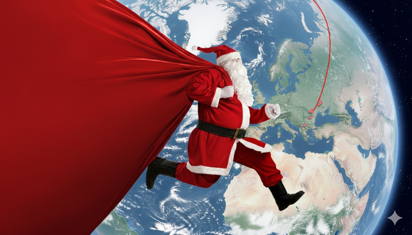 Where Is Santa Right Now? Here’s How to Track Him Live on NORAD ...