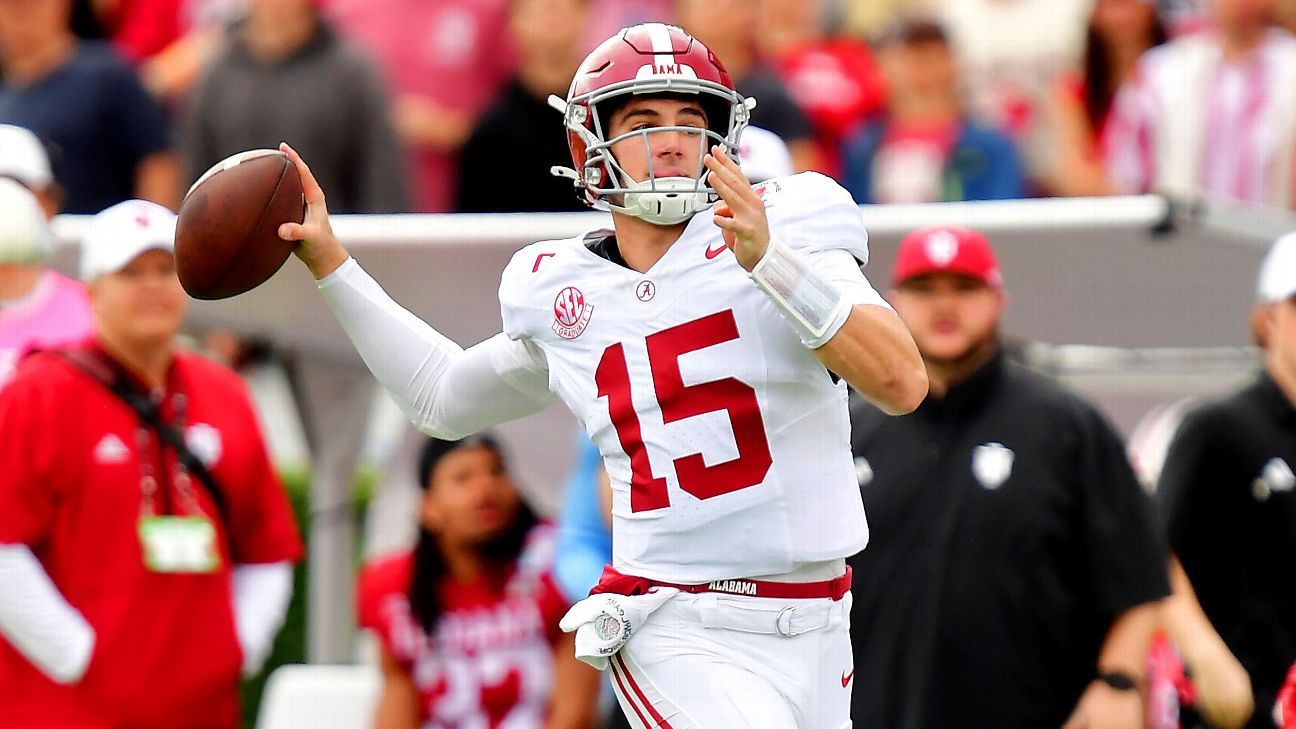 Alabama Quarterback Ty Simpson Declares for NFL Draft, Passes Up Senior ...
