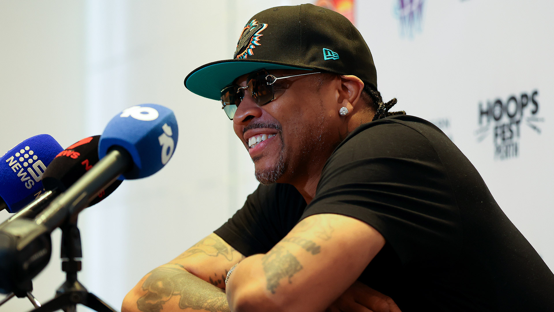 Allen Iverson Inspires NBL Players at HoopsFest in Perth - SSBCrack News