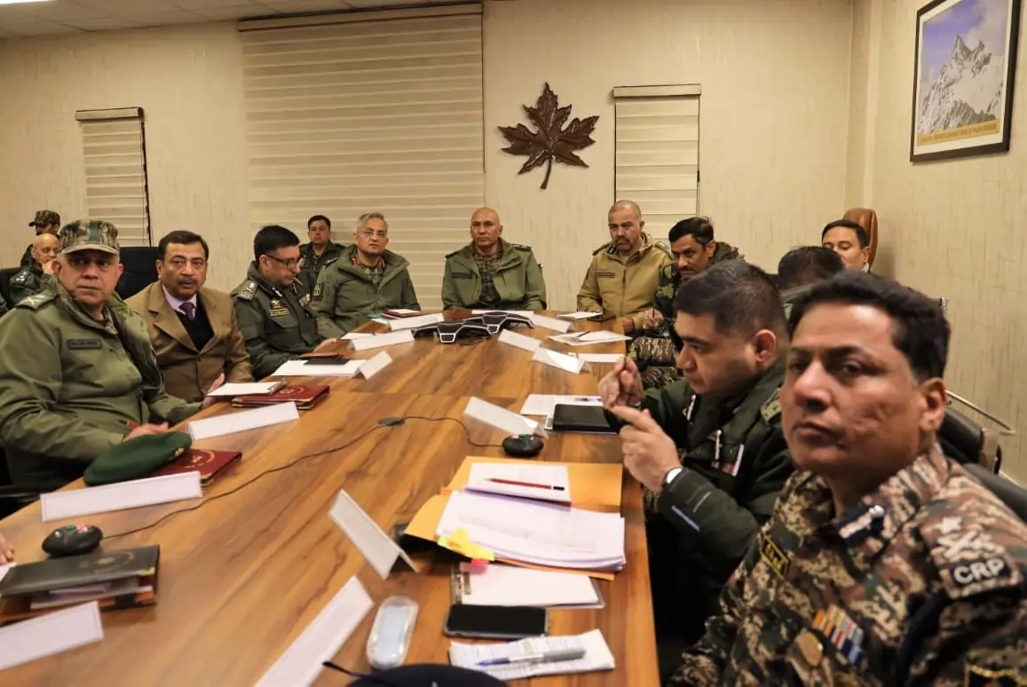 Core Group Security Review Meeting Held in Srinagar to Enhance Regional ...