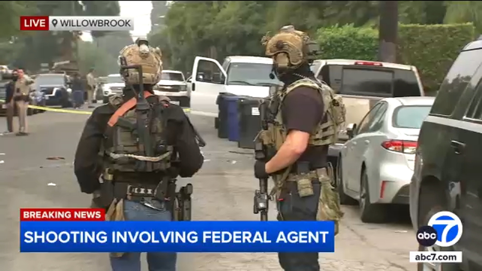 Federal Agent Shoots During Operation in Willowbrook, Suspect ...