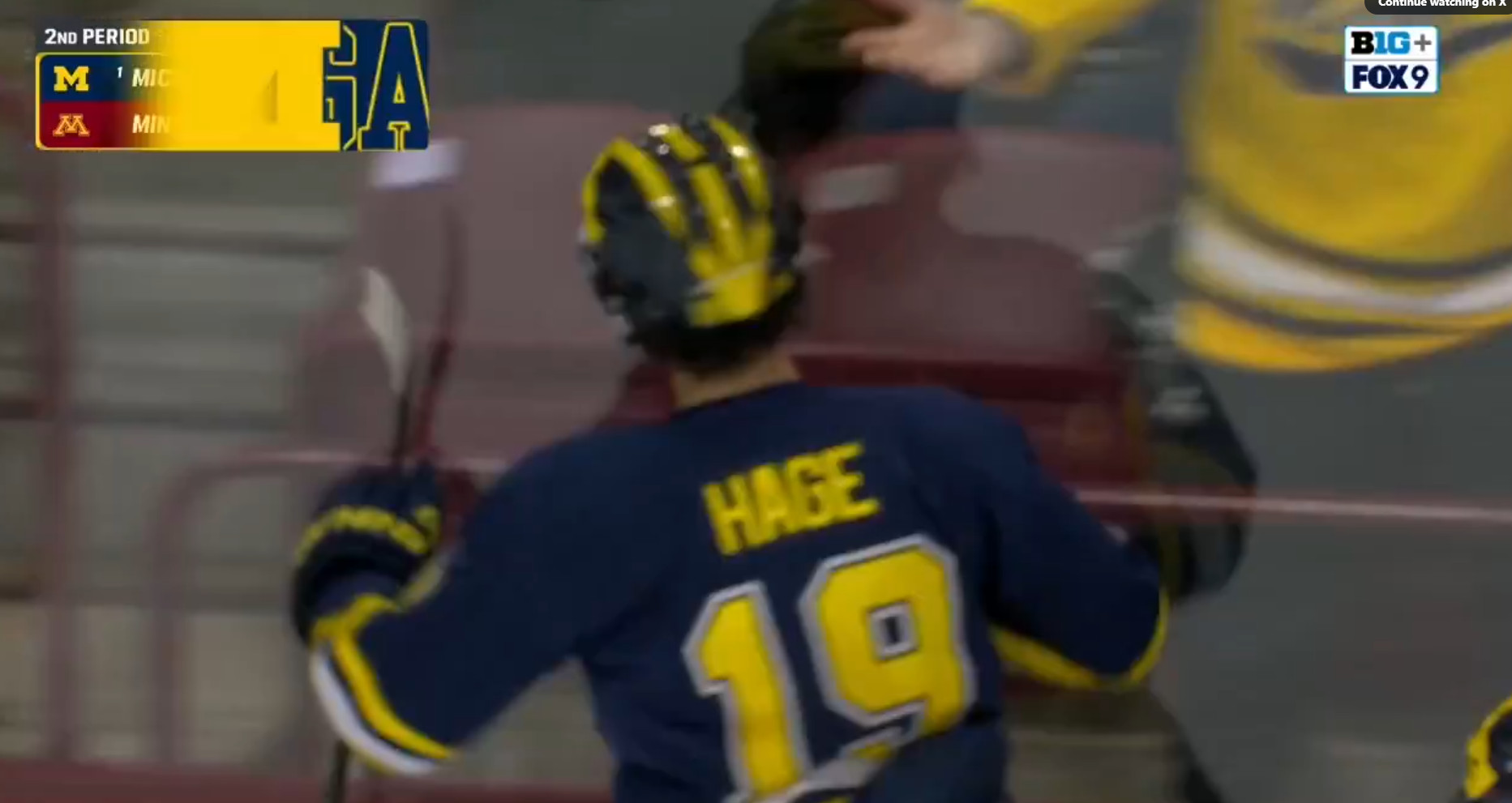 Habs Prospects Shine in NCAA Action: Hage and Mooney Stand Out ...