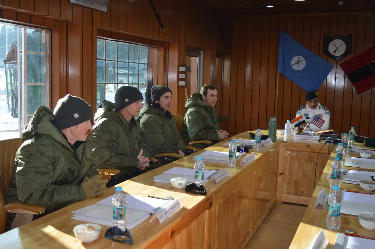 High Altitude Warfare School Trains US Air Force Team in Specialized ...