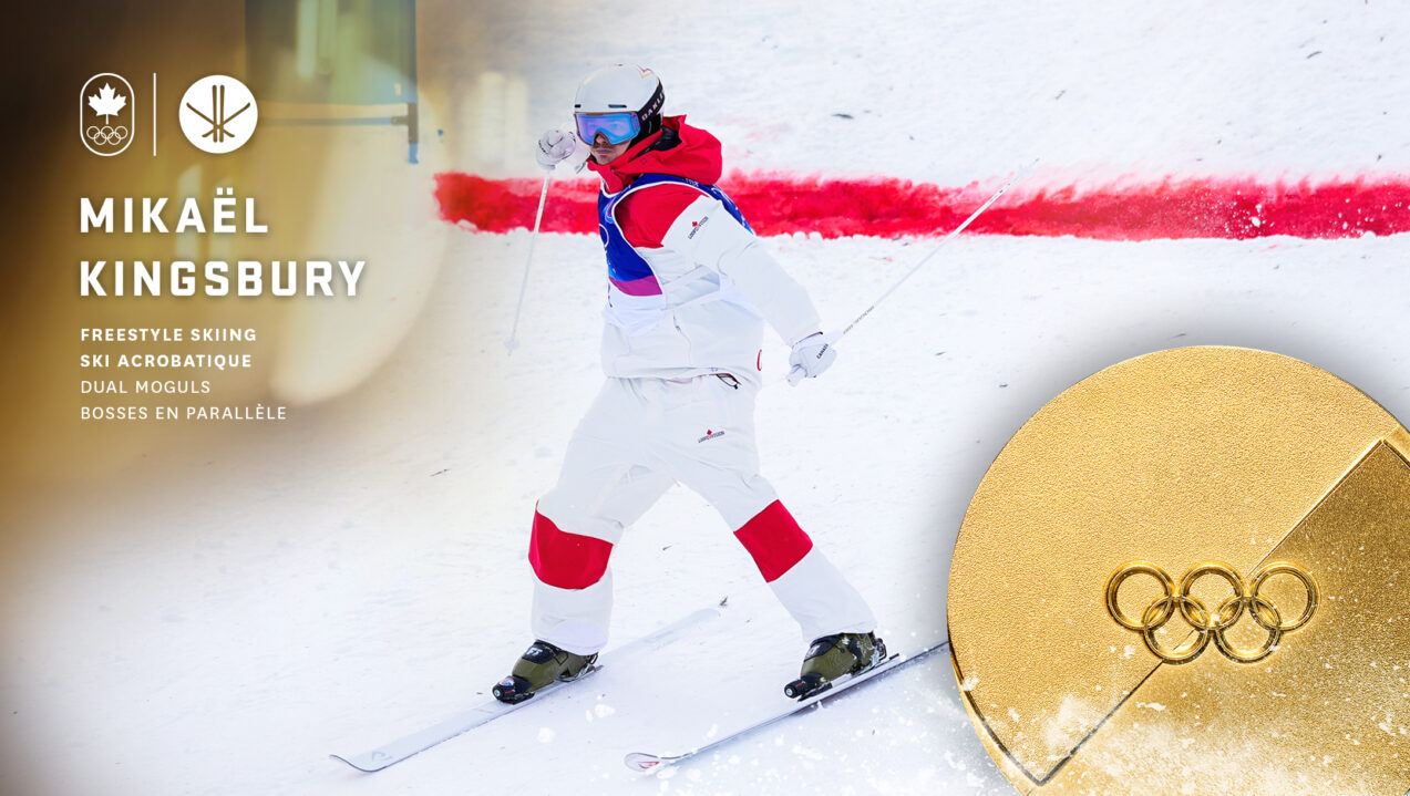 Mikaël Kingsbury Wins Gold in Inaugural Men's Dual Moguls at Milano ...