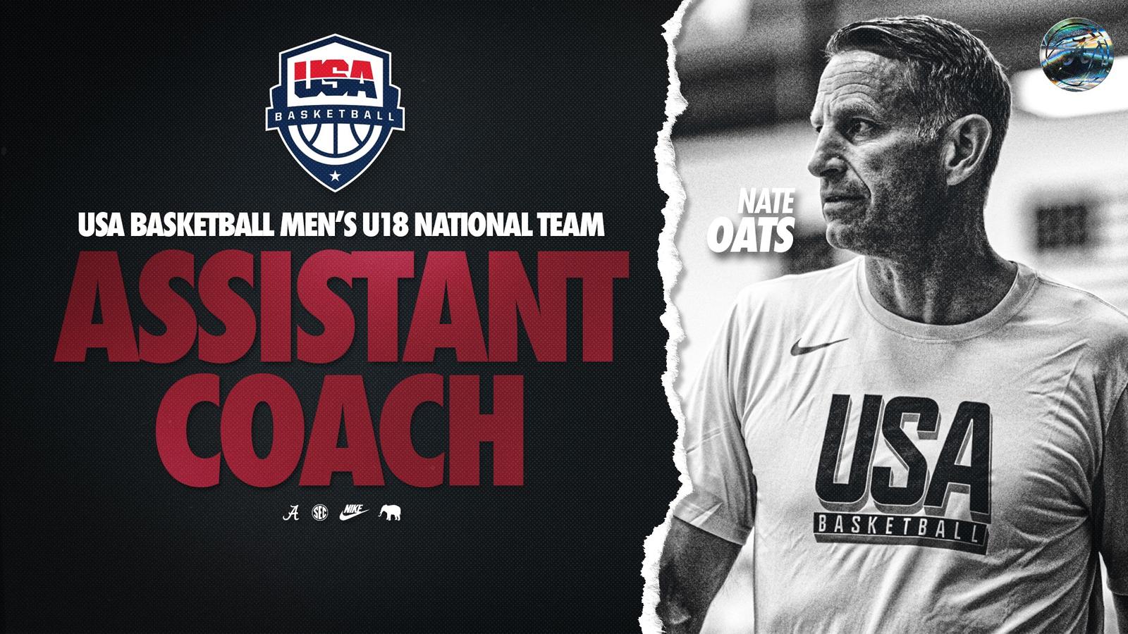Nate Oats to Serve as Assistant Coach for 2026 USA Basketball Men's U18 ...