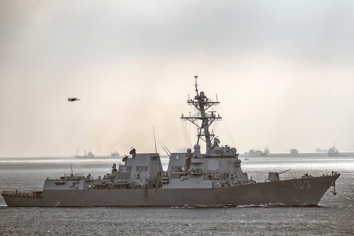Navy Ships USS Truxtun and USNS Supply Collide in Caribbean, Injuring ...