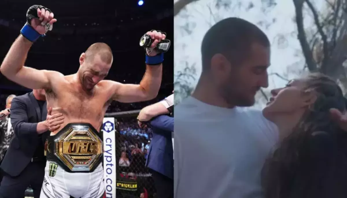 Sean Strickland Celebrates Unconventional Wedding After UFC Victory ...
