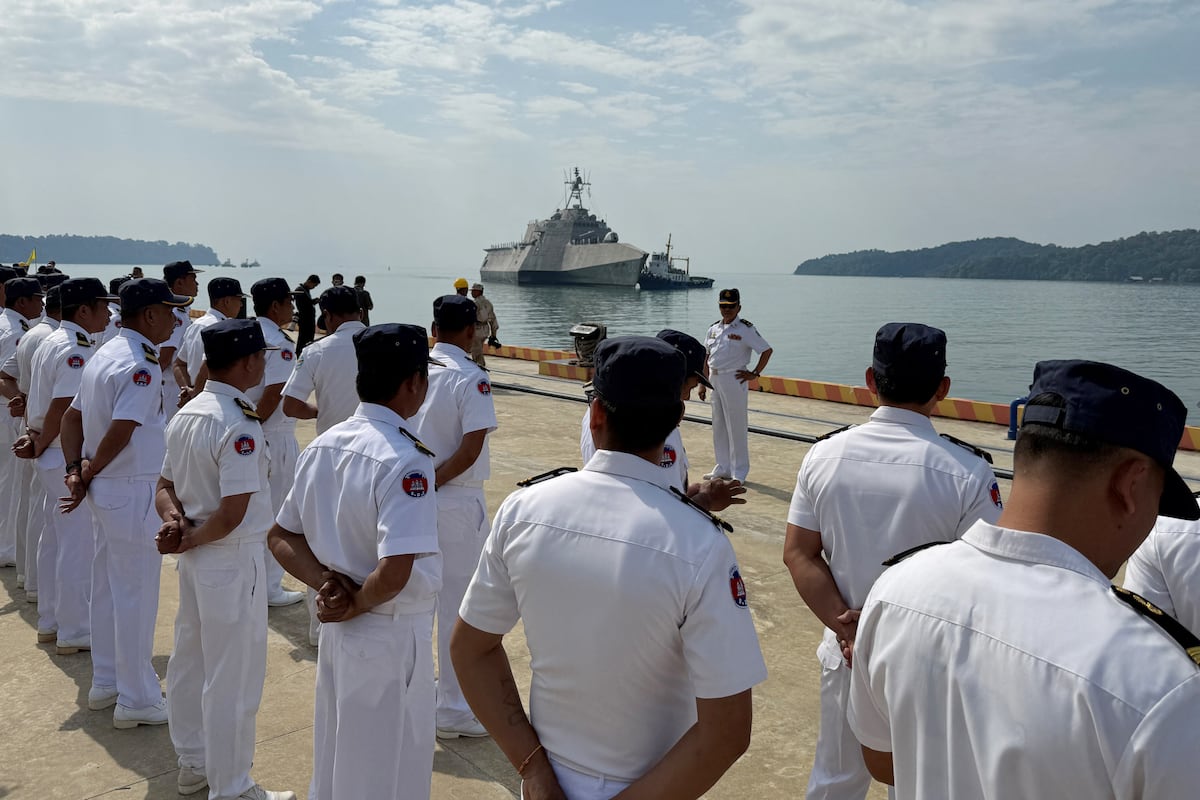 U.S. Warship Visit to Cambodia's Ream Naval Base Sparks Concerns of ...