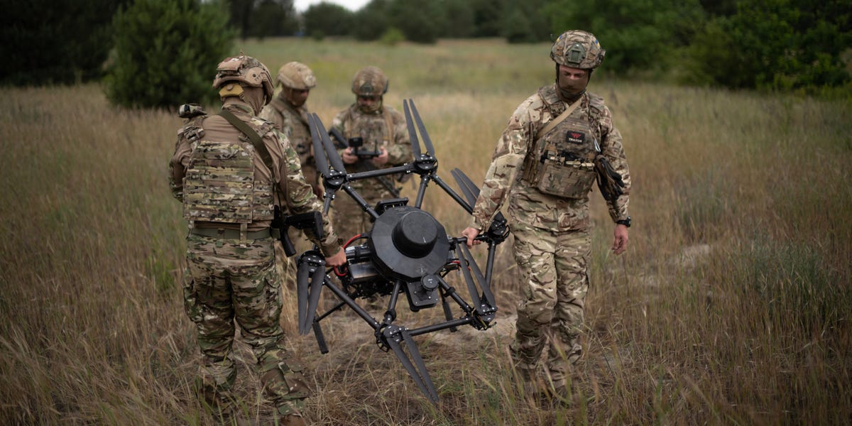 Ukraine's Heavy Reliance on Drones Raises Concerns About Combat ...