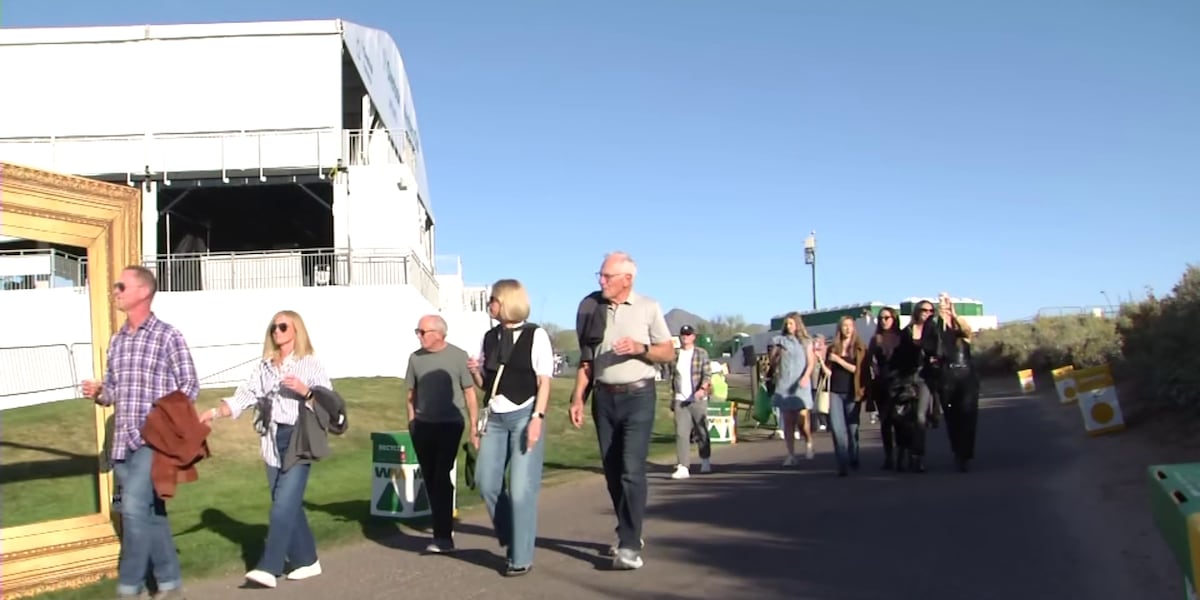 WM Phoenix Open Kicks Off with Concert and Large Crowds in Scottsdale ...
