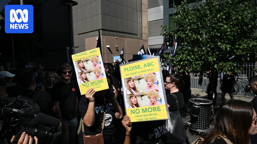 ABC staff strike for 24 hours over pay and conditions dispute ...