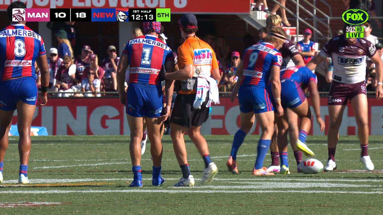Knights Celebrate Victory Despite Injuries to Ponga and Brown ...