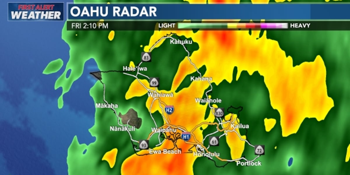 Kona Storm Triggers First Alert Weather Days Across Hawaii with Severe ...