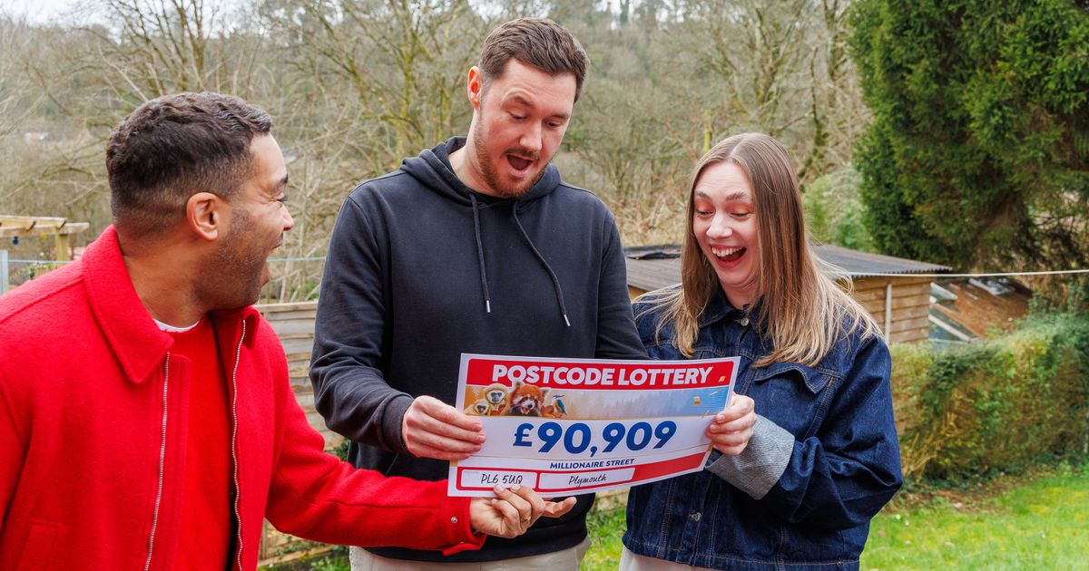 Plymouth Neighbours Celebrate £1 Million Postcode Lottery Win ...