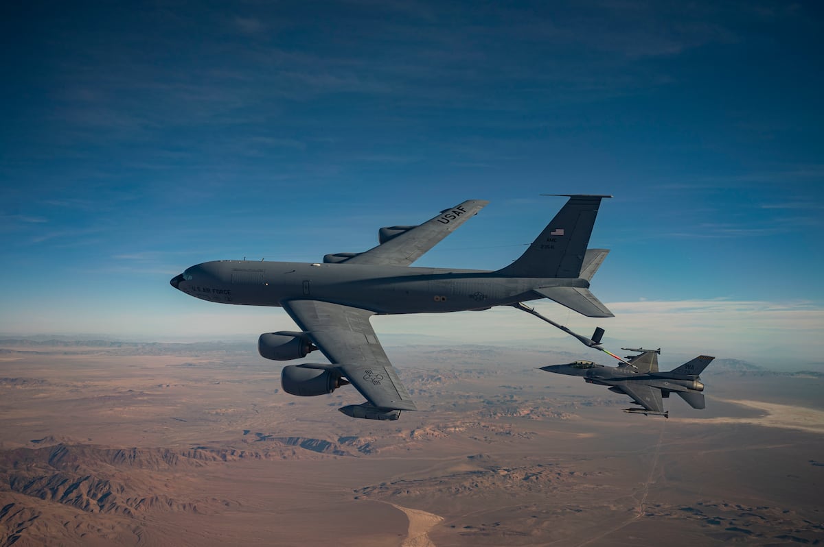 U.S. Air Force KC-135 Aircraft Reported Down in Iraq During Combat ...