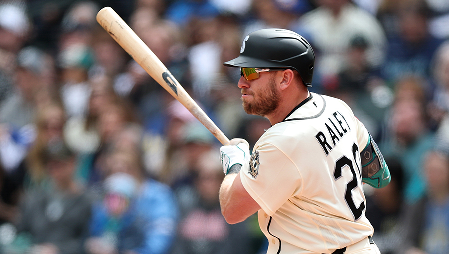 Luke Raley Leading Mariners' Early Season Surge Despite Platoon ...