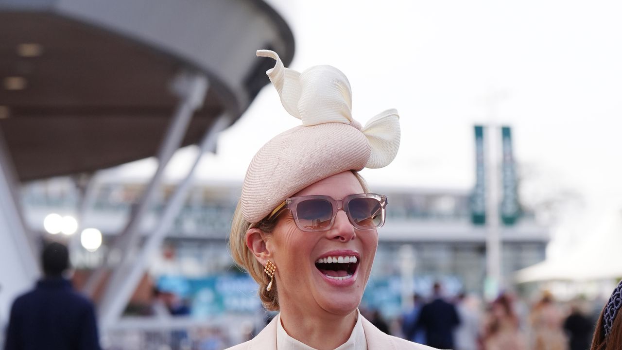 Zara Tindall Dazzles in Pink at Aintree Races Amid Royal Tradition ...